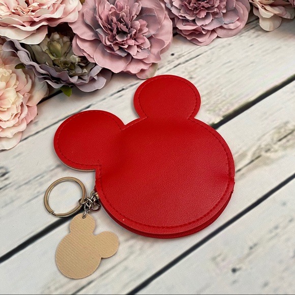 Bags | Mickey Minnie Mouse Coin Purse Keychain | Poshmark
